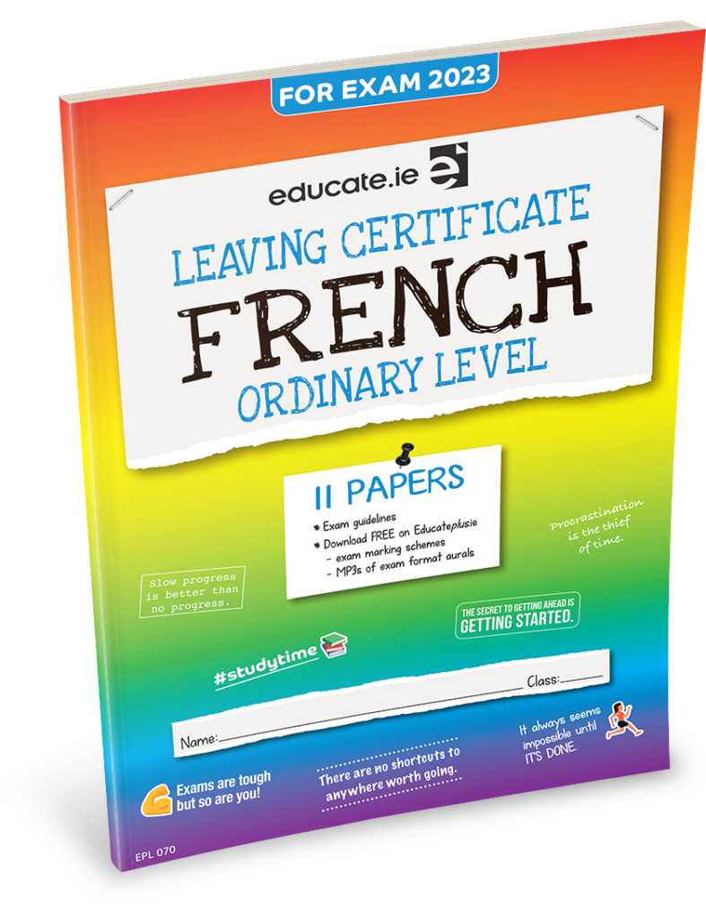 À la une – Textbook & Hors-série Exercise and Oral Book – educate.ie