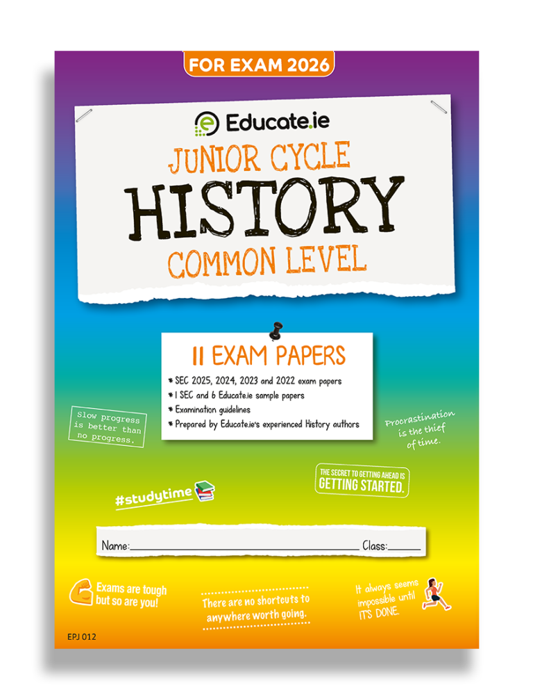 2026 History Junior Cycle Exam Papers Common Level – educate.ie