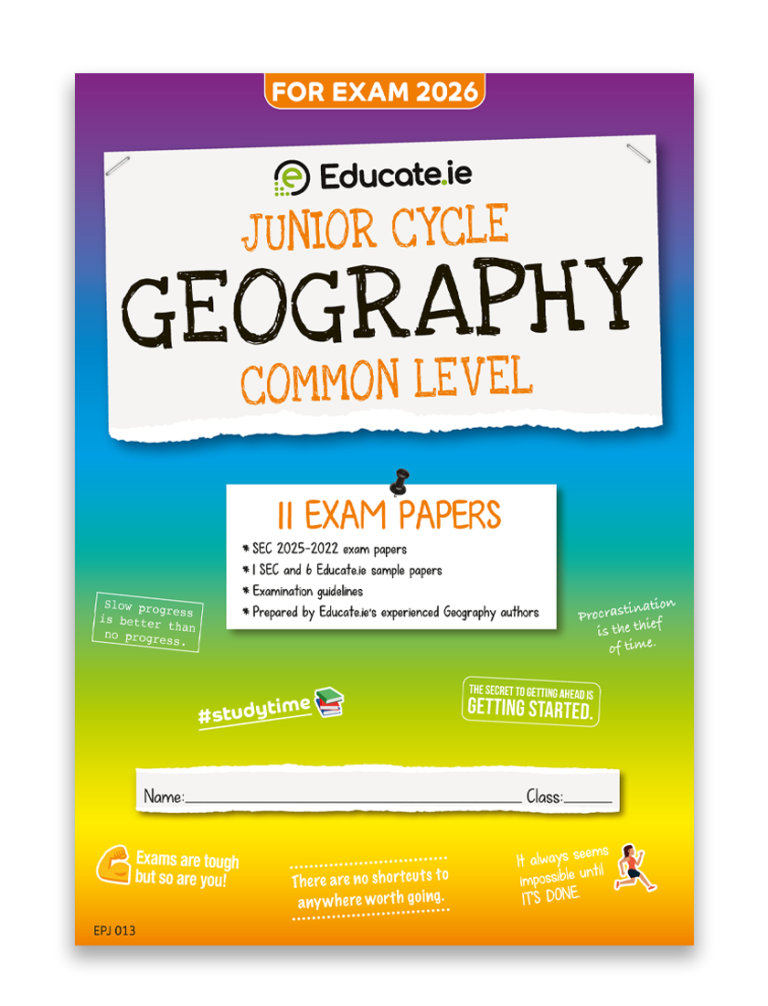 2026 Geography Junior Cycle Exam Papers Common Level – educate.ie