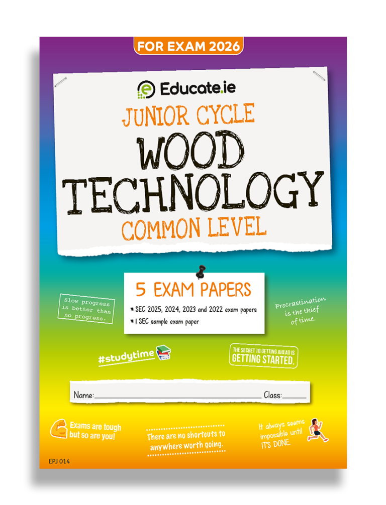 2026 Wood Technology Junior Cycle Exam Papers – Common Level – educate.ie