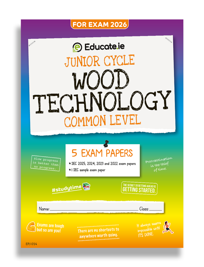 2026 Wood Technology Junior Cycle Exam Papers – Common Level – educate.ie