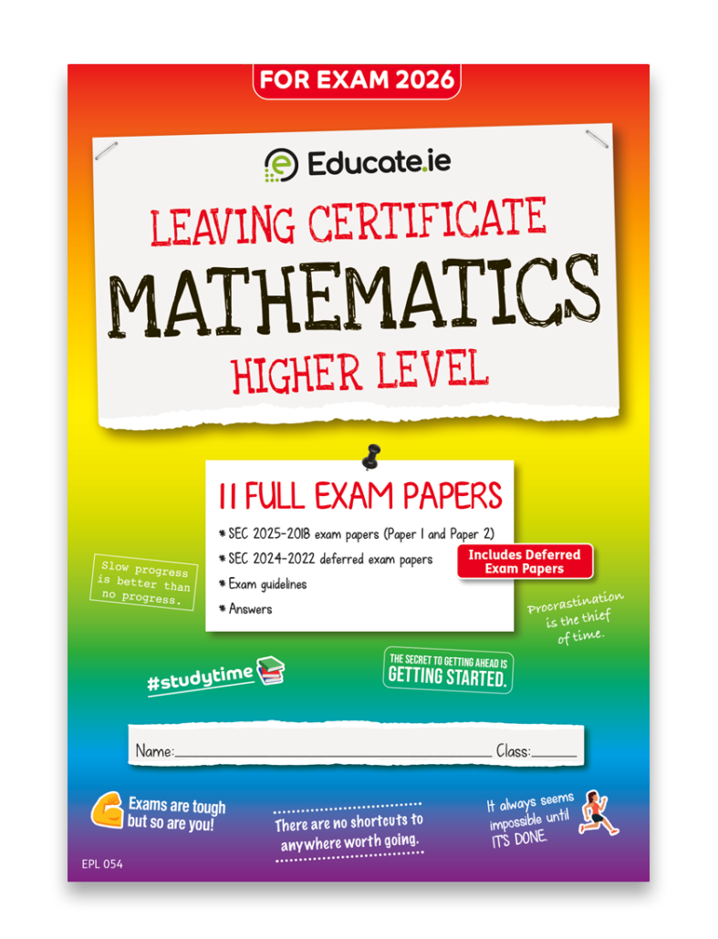 2026 Maths Leaving Cert Exam Papers – Higher Level – educate.ie